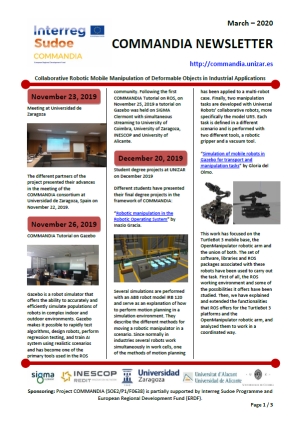 COMMANDIA Newsletter – March 2020 – COMMANDIA